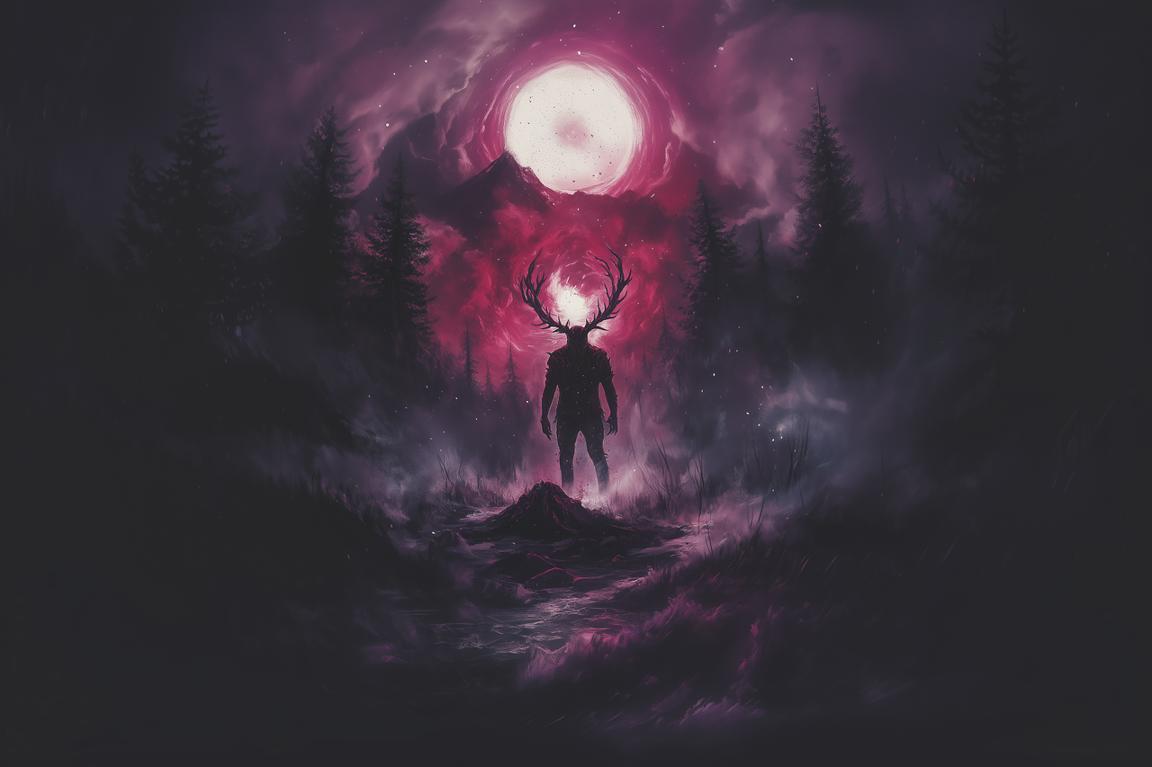 Download Herne The Hunter, Folklore, Mythology. Royalty-Free Stock ...