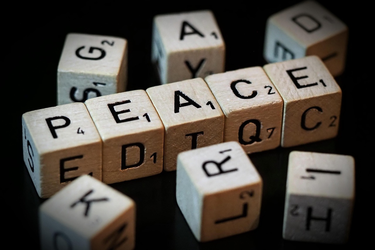 Letters Dice Peace - Free photo on Pixabay