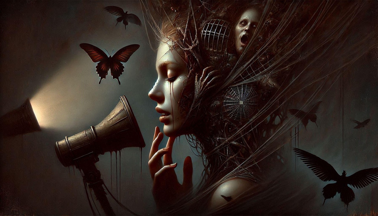 Download Terror, Horror, Voices. Royalty-Free Stock Illustration Image ...