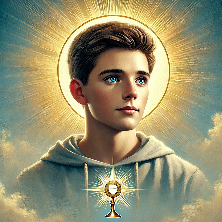 Download Carlo Acutis, Saint, Catholic. Royalty-Free Stock Illustration ...