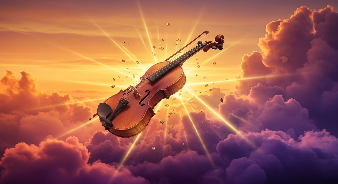 Download Classical Music, Sunset, Clouds. Royalty-Free Stock ...