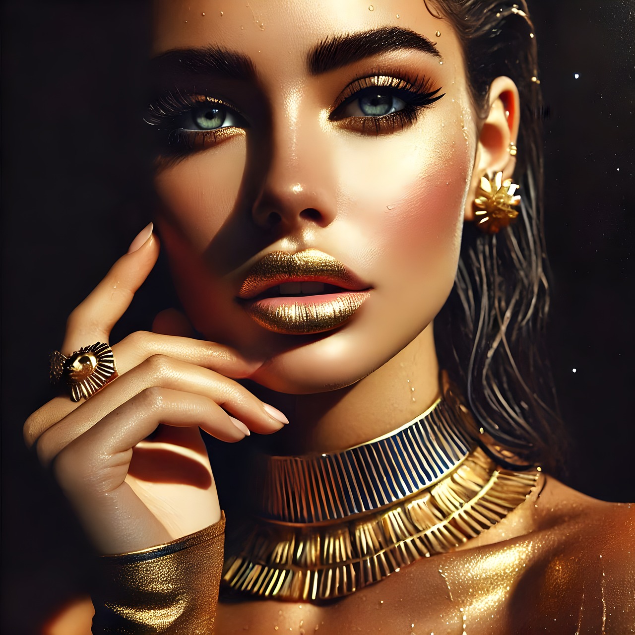 Download Portrait, Model, Female. Royalty-Free Stock Illustration Image ...