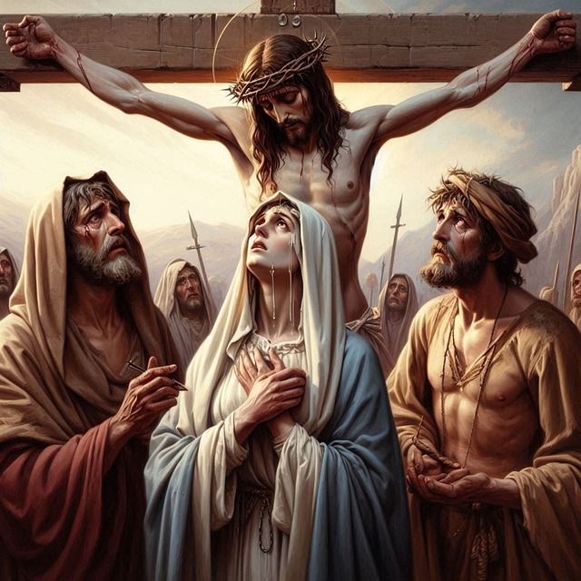 Download Jesus, Pieta, Blessed Mother. Royalty-Free Stock Illustration ...