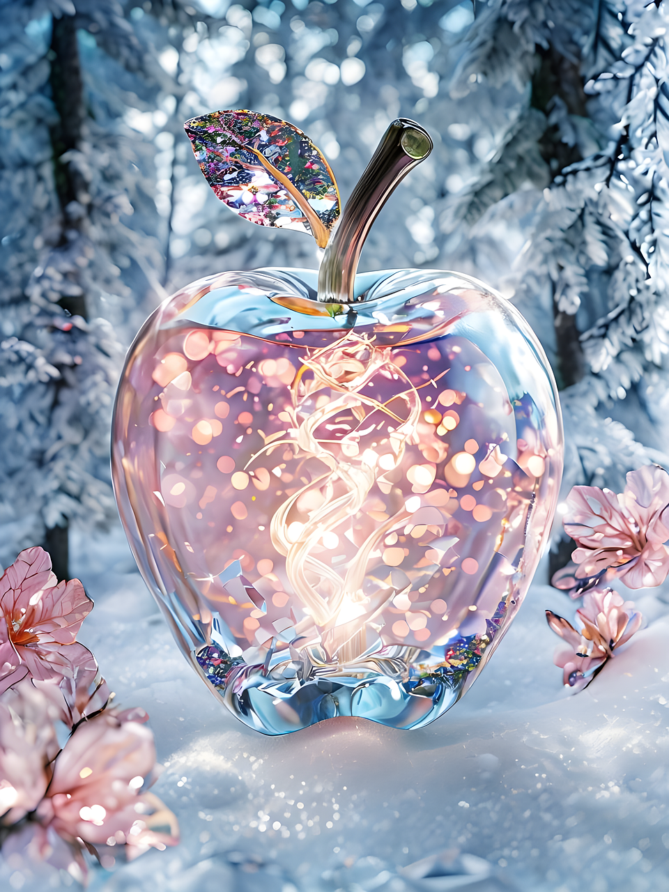 Download Apple, Glass, Winter. Royalty-Free Stock Illustration Image ...
