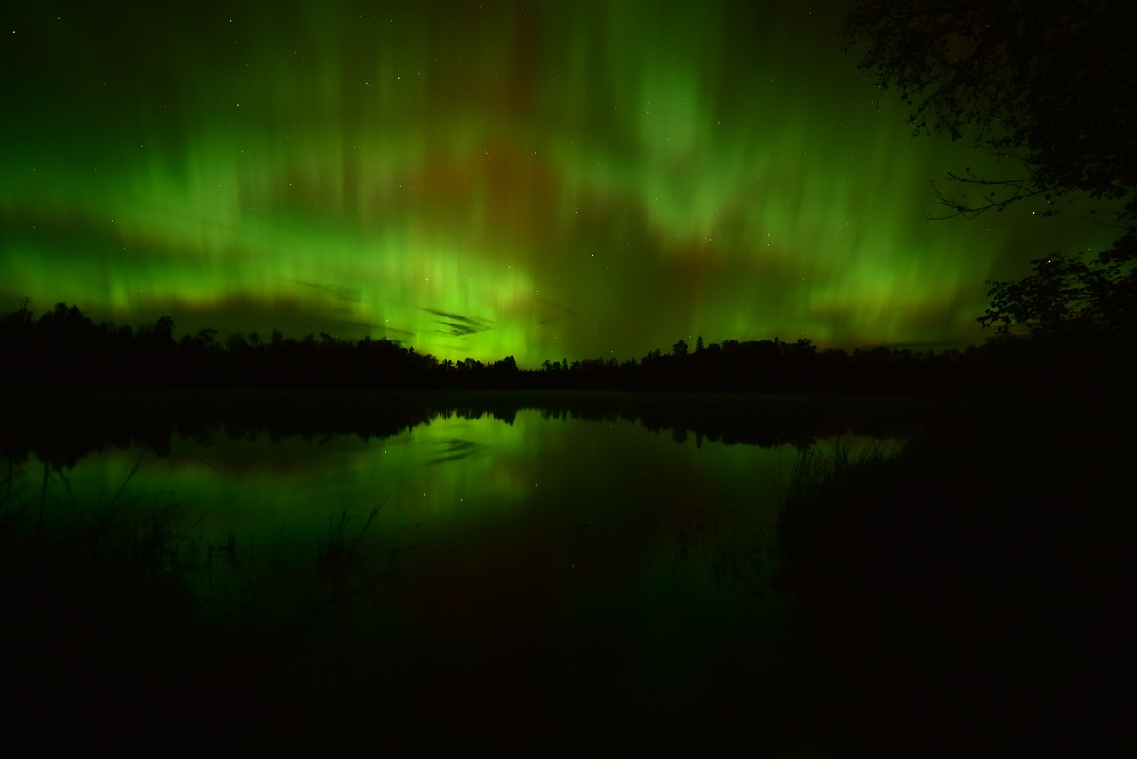 Aurora Nachthimmel Nordlicht - Kostenloses Foto auf Pixabay