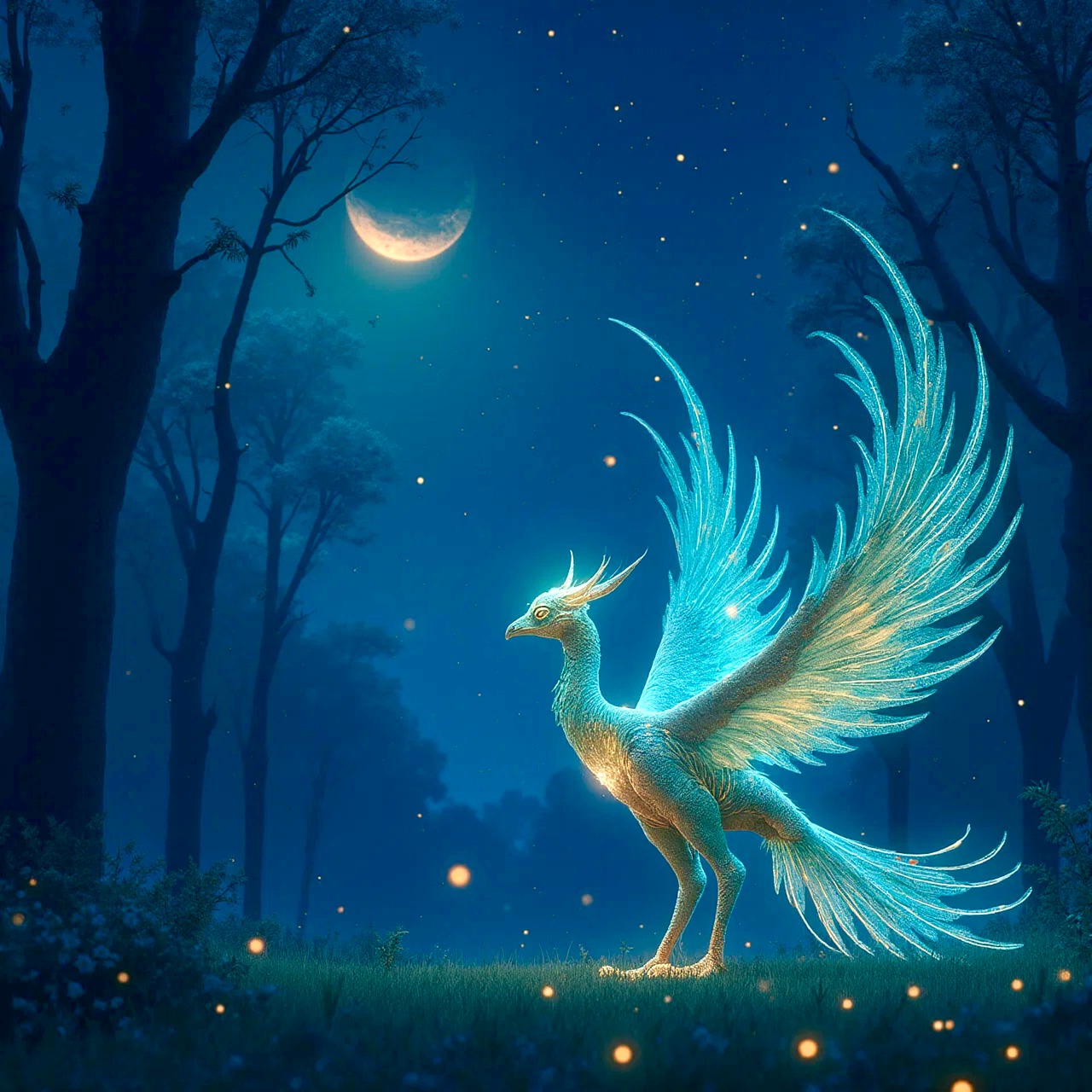 Download Fantasy, Creature, Trees. Royalty-Free Stock Illustration ...