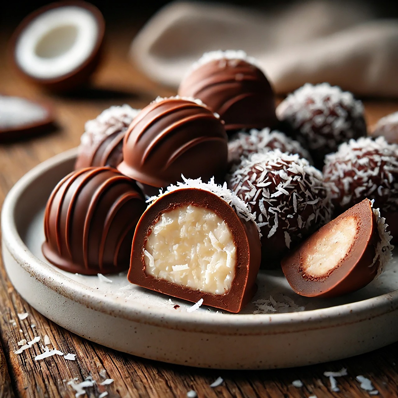 Download Chocolates, Truffles, Bonbons. Royalty-Free Stock Illustration ...
