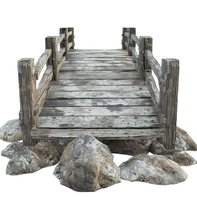 Download Wooden Footbridge, Rustic Bridge, Old Bridge. Royalty-Free ...