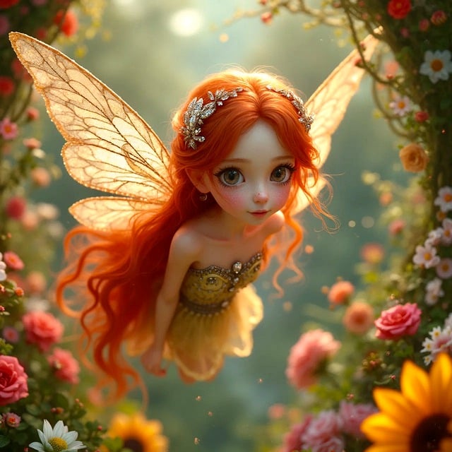 Cantik Peri Bunga-Bunga - Gambar gratis di Pixabay