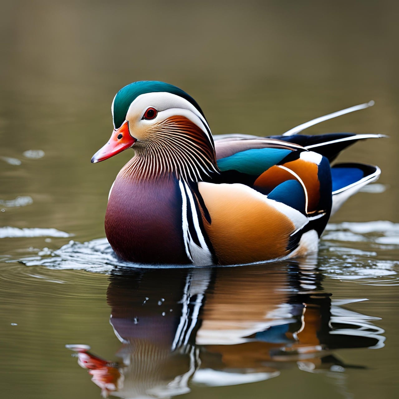 Download Ai Generated, Duck, Bird. Royalty-Free Stock Illustration ...