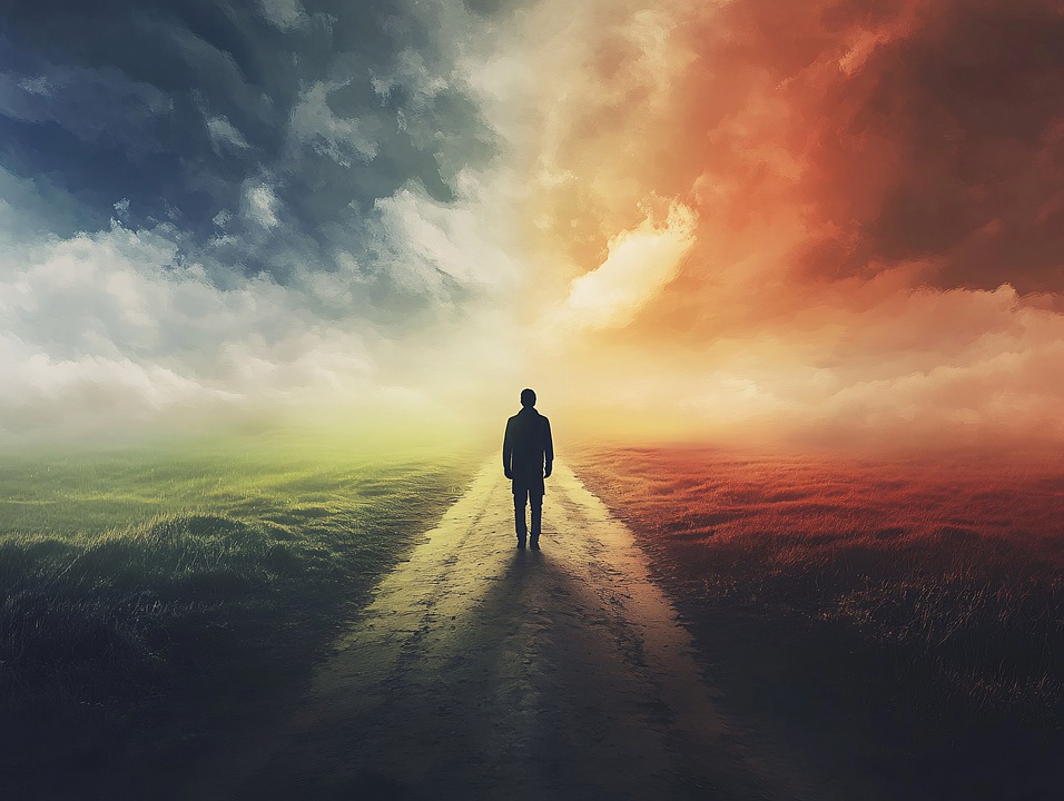 Download Crossroads, Person, Path. Royalty-Free Stock Illustration ...