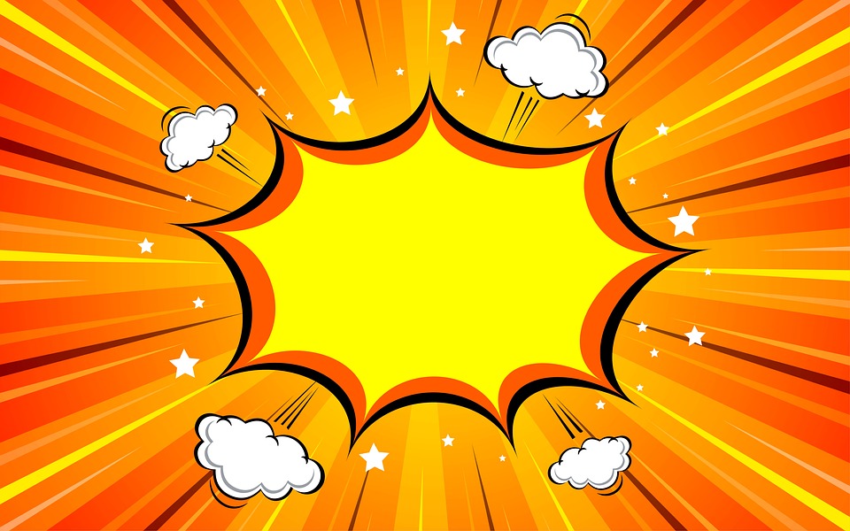 Download Starburst, Boom, Comic Book. Royalty-Free Stock Illustration ...