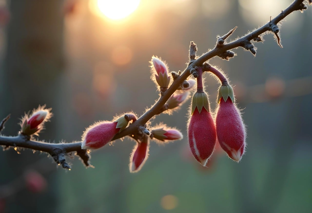 Download The Buds, Bloom, Flowers. Royalty-Free Stock Illustration ...