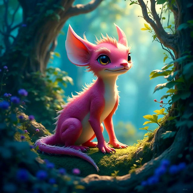 Download Pretty, Creature, Trees. Royalty-Free Stock Illustration Image ...