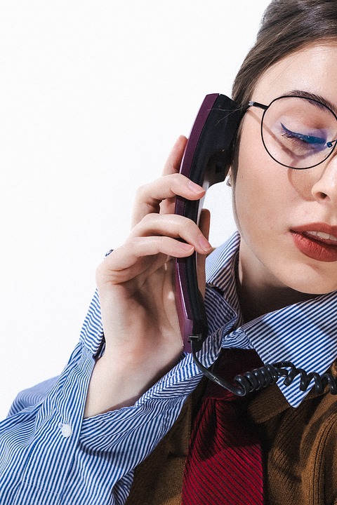 Woman Phone Telephone - Free photo on Pixabay