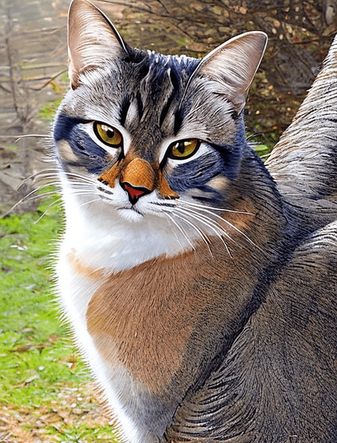 Download Cat, Feline, Beauty. Royalty-Free Stock Illustration Image ...