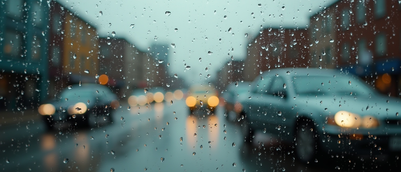 Download Waterdrops, Glass, City. Royalty-Free Stock Illustration Image ...