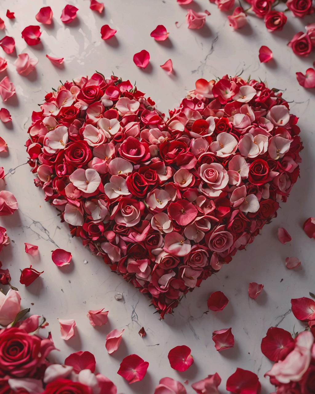 Download Valentine'S Day, Flowers, Heart. Royalty-Free Stock ...