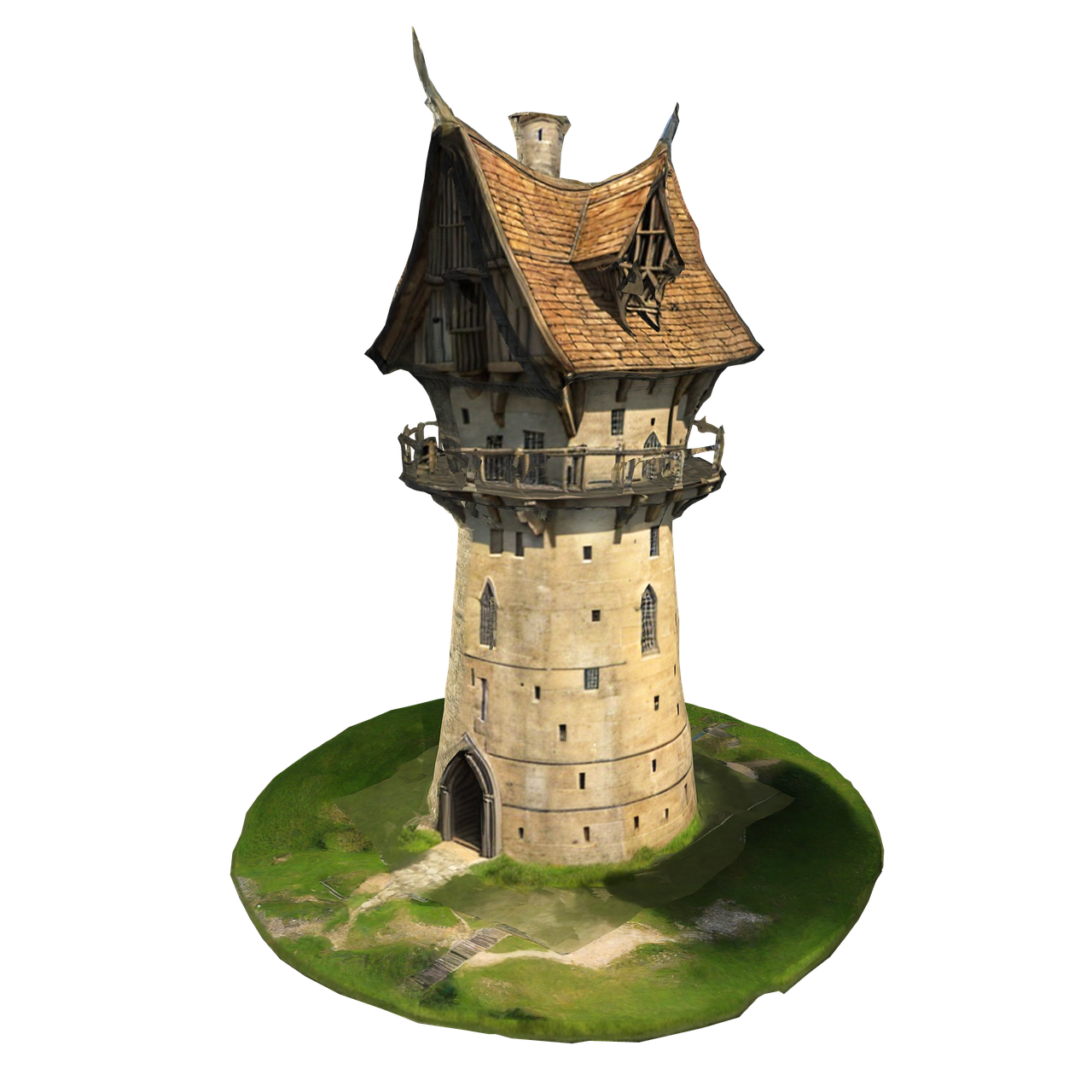 Download Ai Generated, Tower, Building. Royalty-Free Stock Illustration ...
