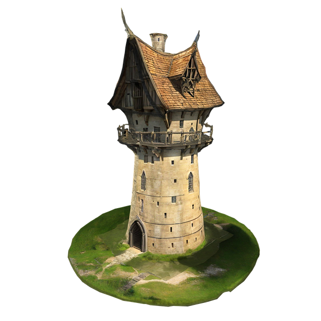 Download Ai Generated, Tower, Building. Royalty-Free Stock Illustration ...