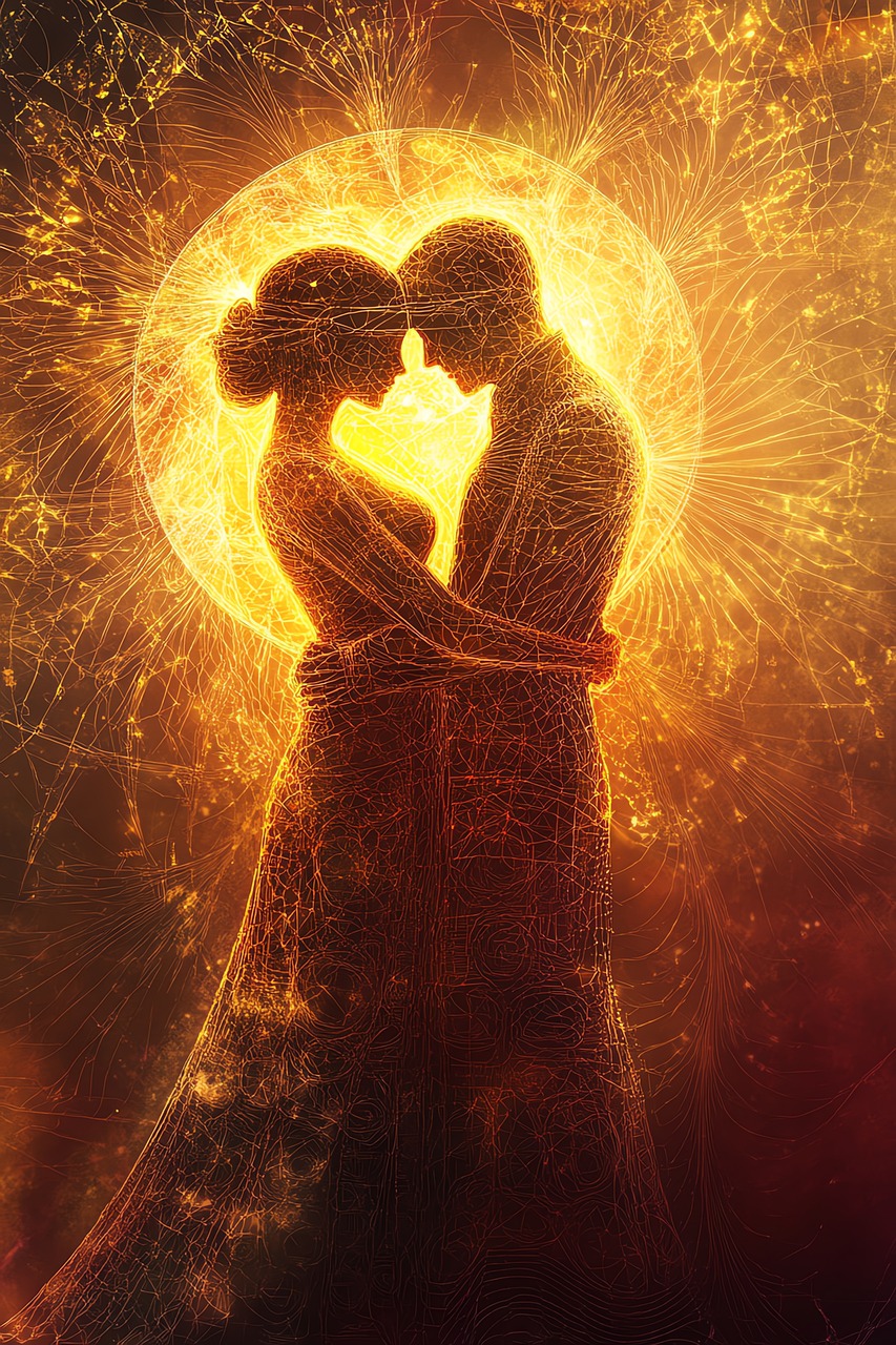 Ai Generado Pareja Abarcar - Imagen gratis en Pixabay