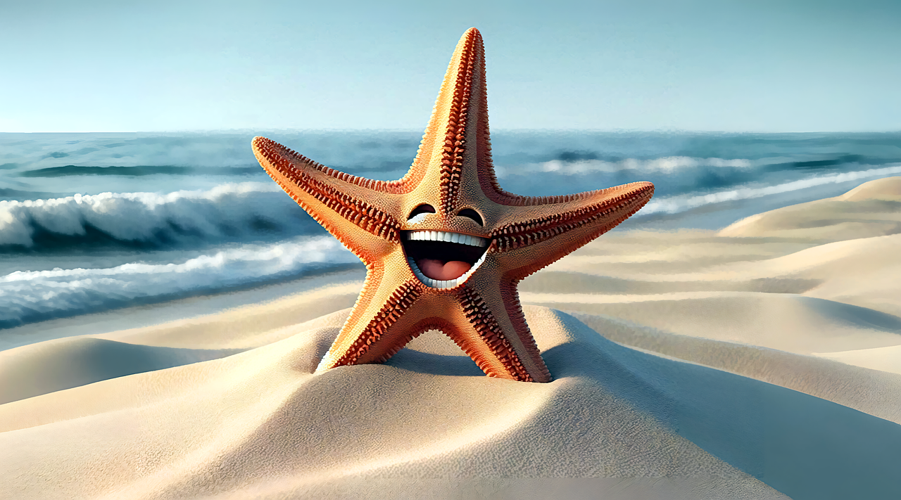 Download Starfish, Sand, Sea. Royalty-Free Stock Illustration Image ...