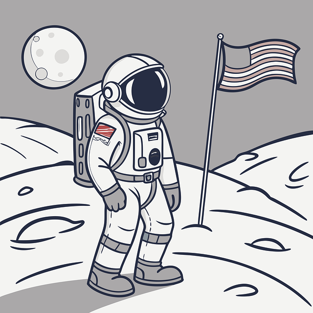 Astronaut Ruang Angkasa Galaksi - Gambar vektor gratis di Pixabay
