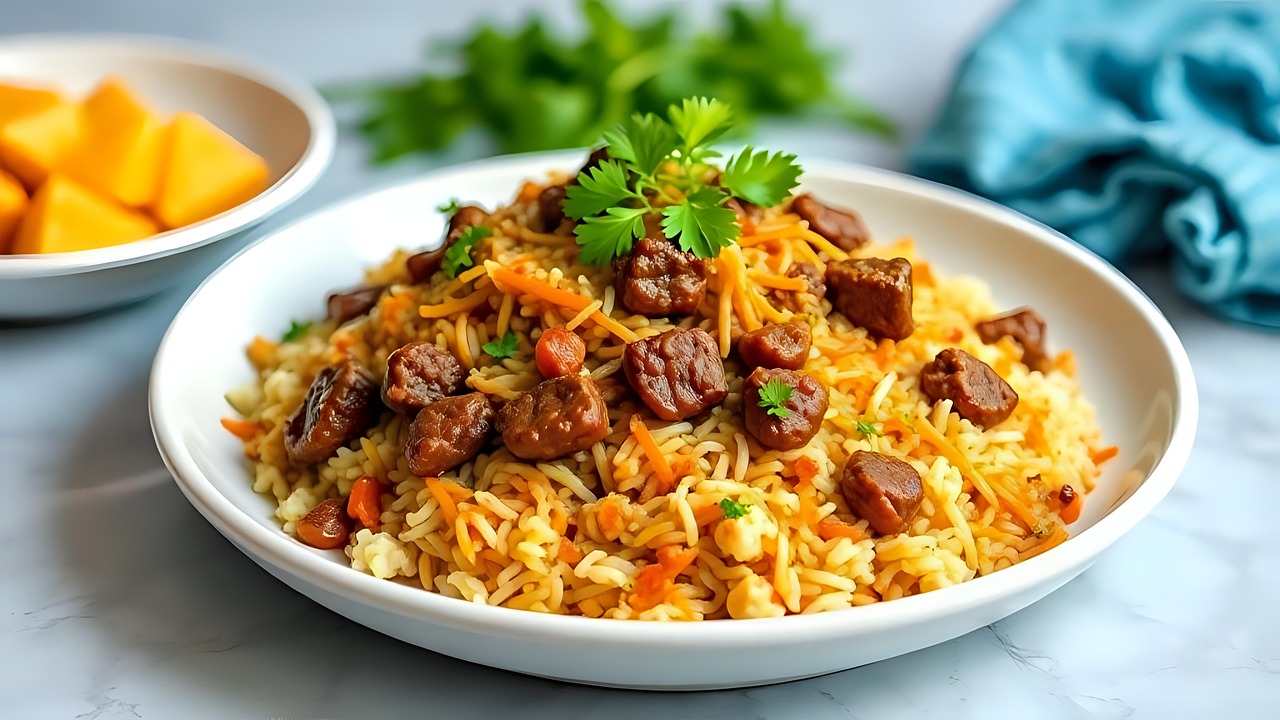 Download Biryani, Chicken Biryani, Hyderabadi Biryani. Royalty-Free ...