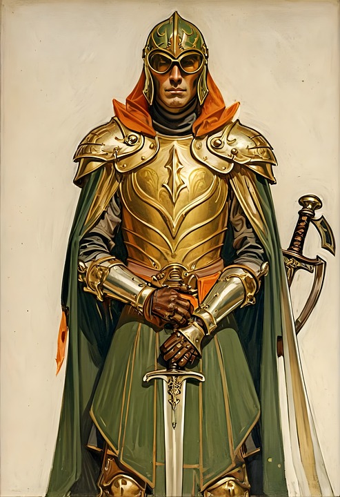 Download Knight, Warrior, Hero. Royalty-Free Stock Illustration Image ...