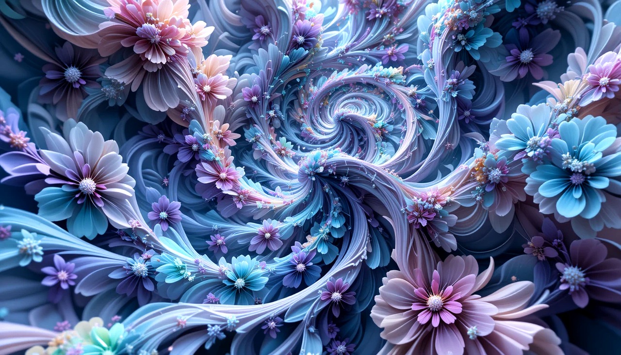 Download Fractal, Floral, Hypnotic. Royalty-Free Stock Illustration ...