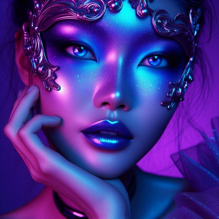 Download Ai Generated, Woman, Makeup. Royalty-Free Stock Illustration ...