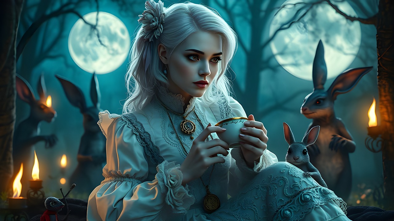 Download Alice Hatter Wonderland Royalty Free Stock Illustration