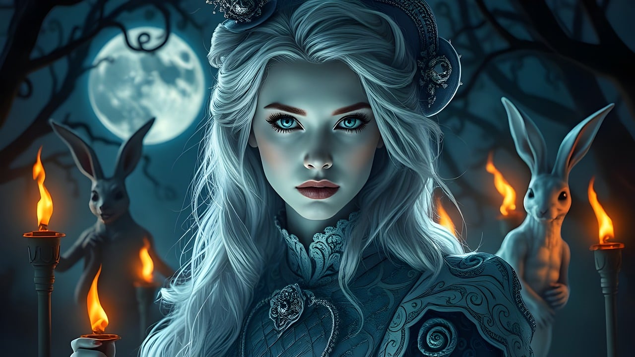 Download Alice Hatter Wonderland Royalty Free Stock Illustration