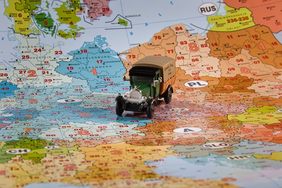 Car Toy Map Of The - Free photo on Pixabay