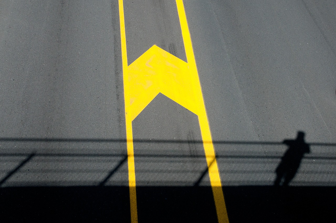 Yellow Arrow Street - Free photo on Pixabay