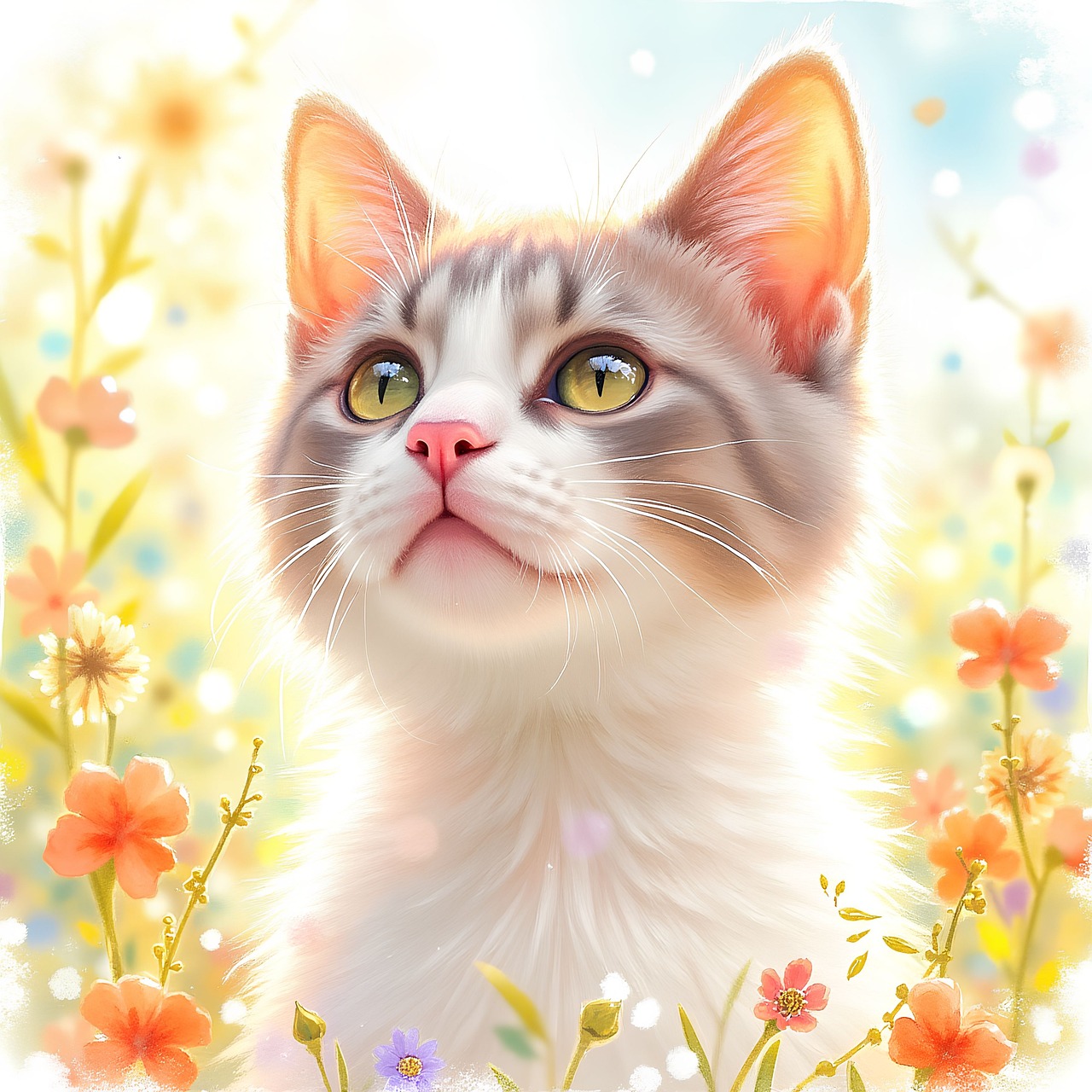 Download Ai Generated, Cat, Kitten. Royalty-Free Stock Illustration ...