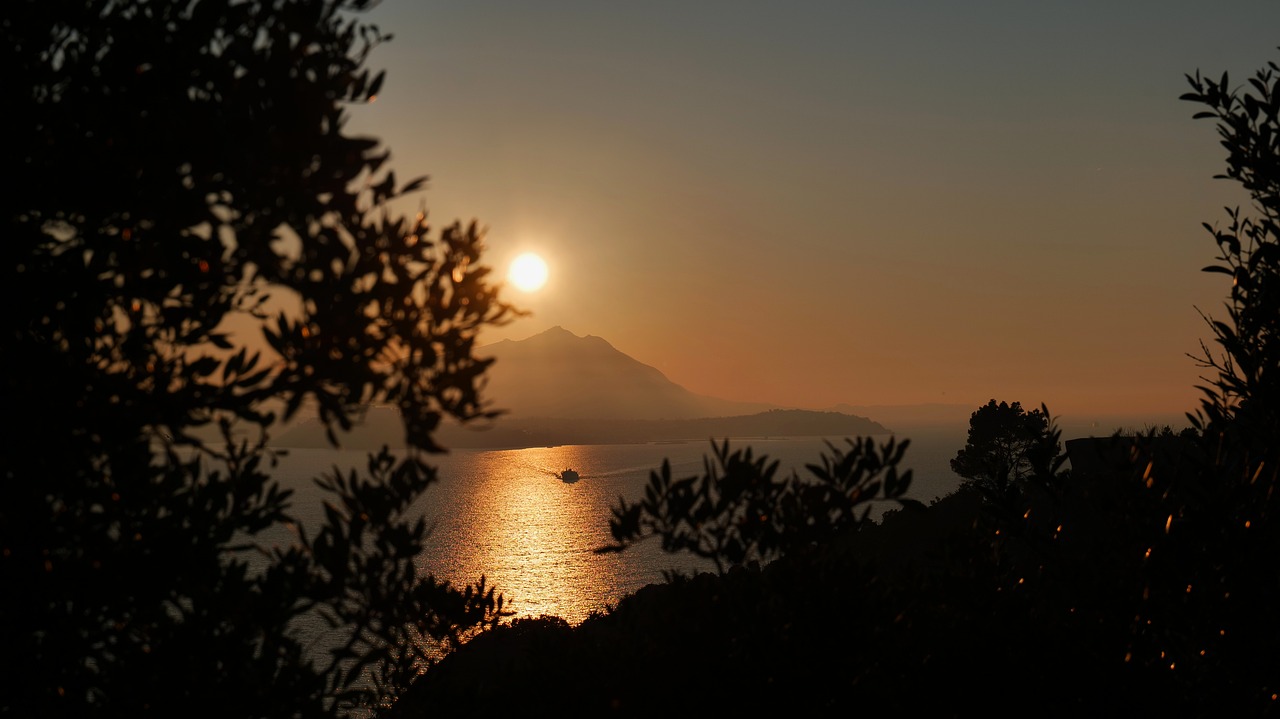Sonnenuntergang Insel Meer - Kostenloses Foto auf Pixabay