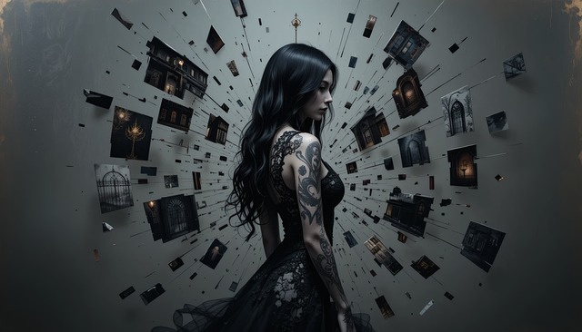 Download Poster Explosive Girl Royalty Free Stock Illustration Image