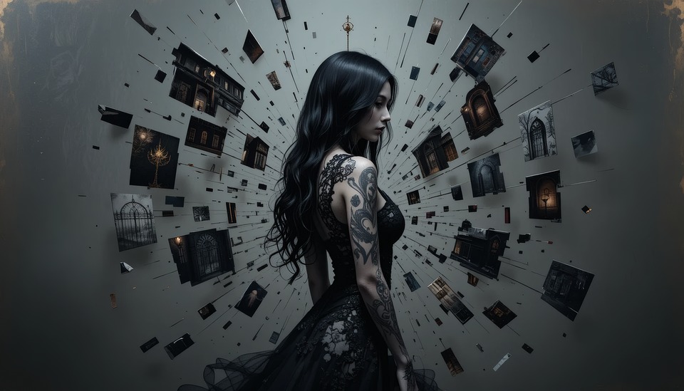 Download Poster Explosive Girl Royalty Free Stock Illustration Image