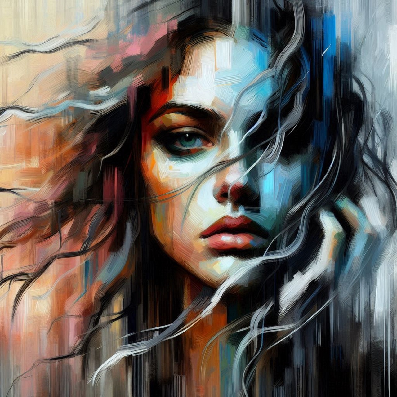 Download Painting, Paint, Portrait. Royalty-Free Stock Illustration ...