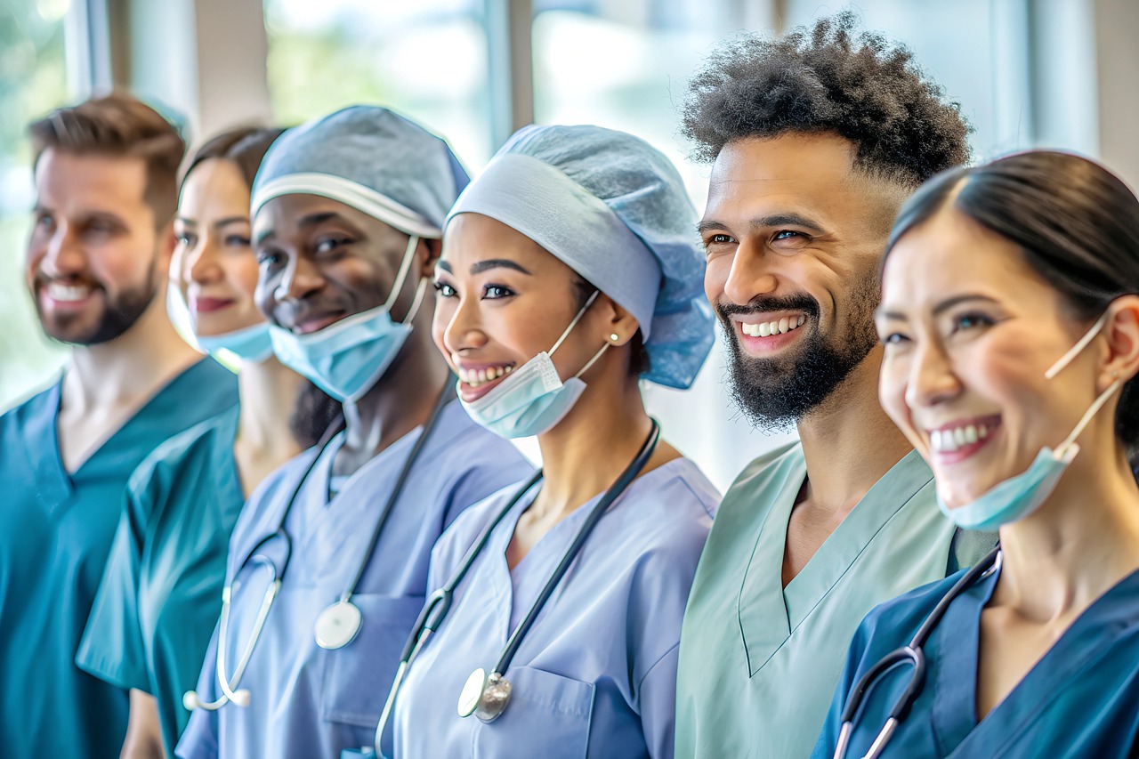 Download Diverse Medical Team, Healthcare Professionals, Doctors And ...