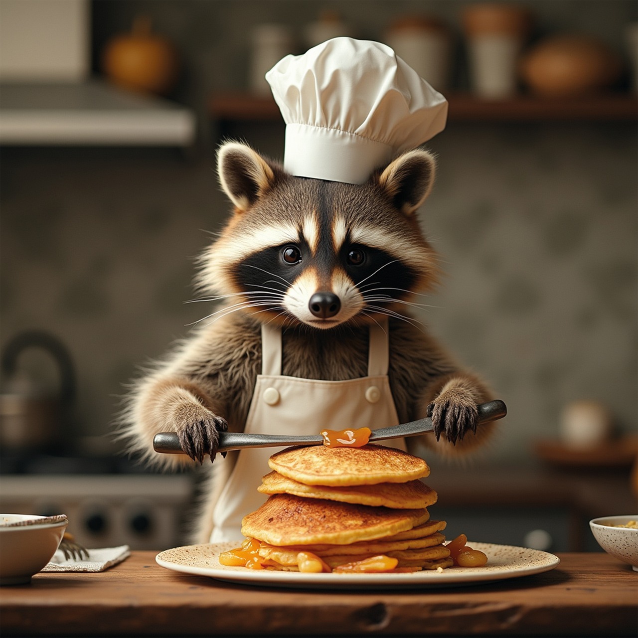 Download Raccoon, Cook Raccoon, Chef. Royalty-Free Stock Illustration ...