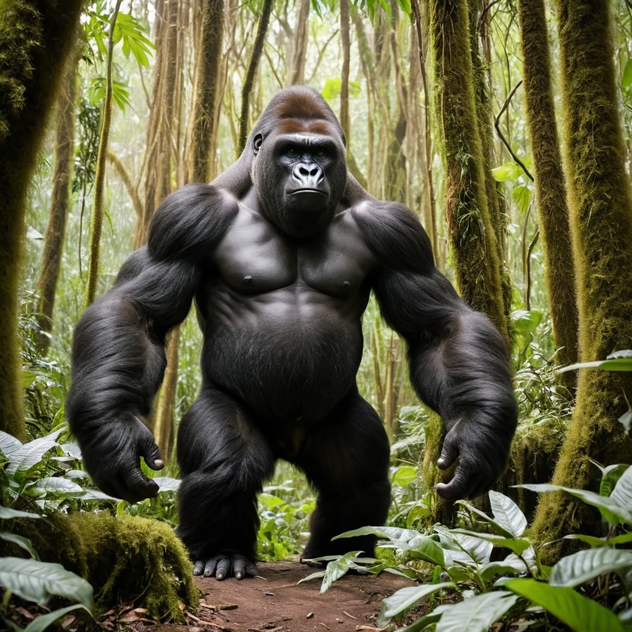 Download Gorilla, Monkey, Animal. Royalty-Free Stock Illustration Image ...