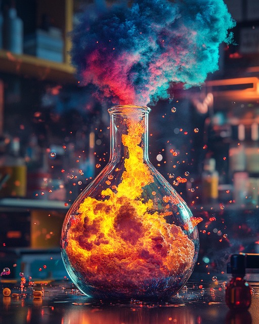 Download Chemistry, Reaction, Smoke. Royalty-Free Stock Illustration ...
