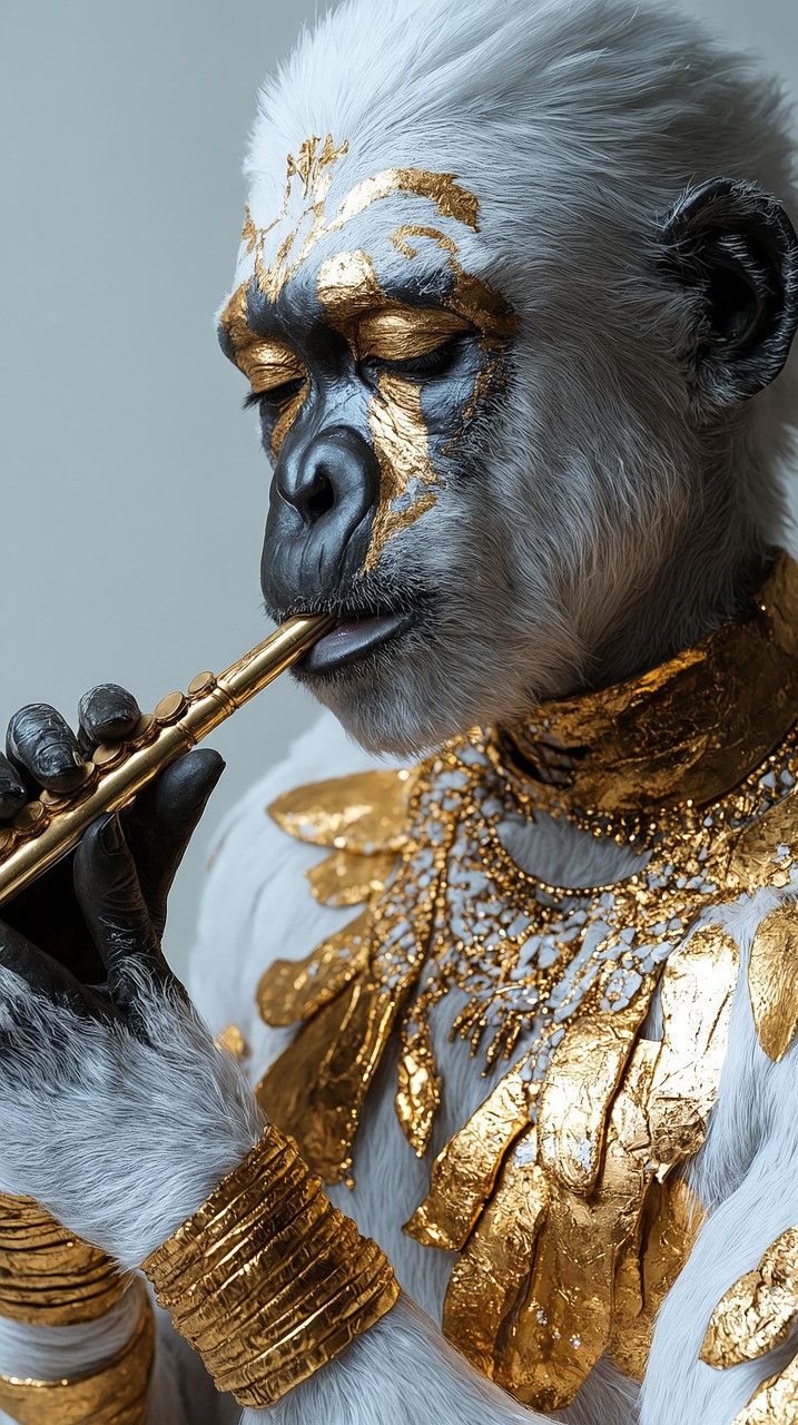 Download Ai Generated, Primate, Art. Royalty-Free Stock Illustration ...