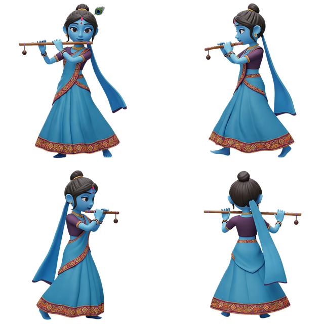 Download Ai Generated, Krishna, Radha. Royalty-Free Vector Graphic ...