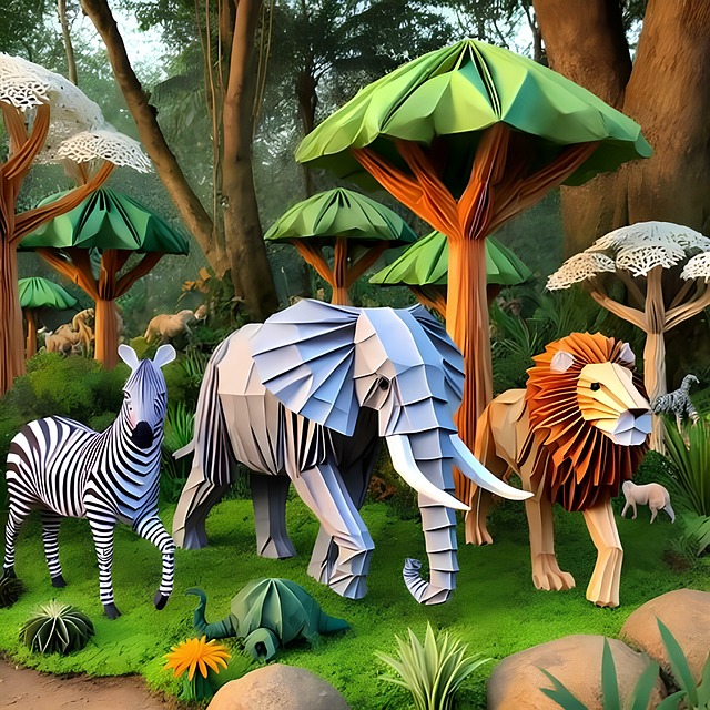 Afrique Origami Animaux - Image gratuite sur Pixabay