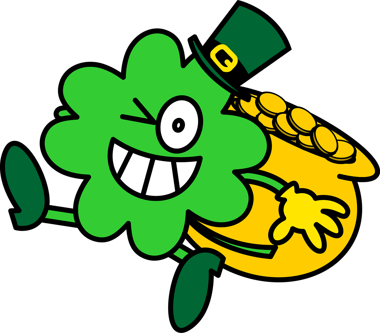 Download St Patrick'S Day, Shamrock, Clover. Royalty-Free Vector ...