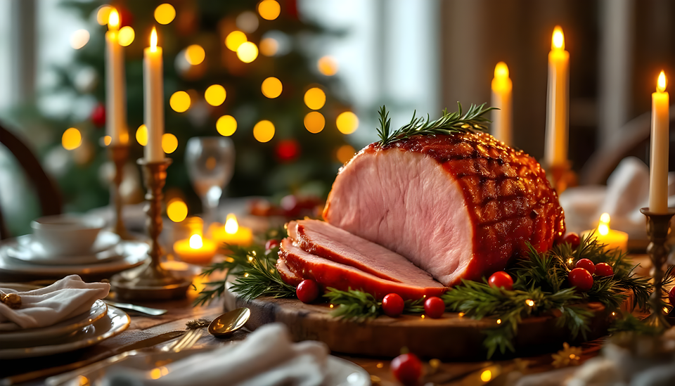 Download Christmas, Festive, Ham. Royalty-Free Stock Illustration Image ...
