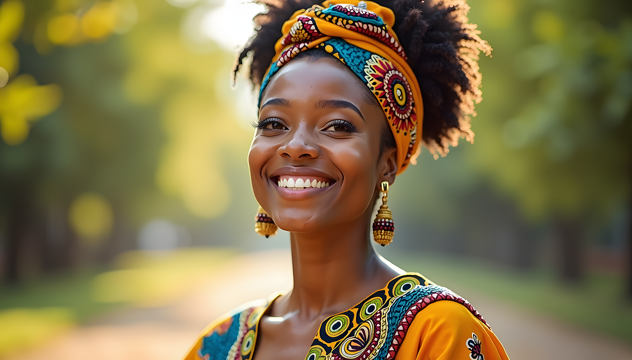 African Woman Headwrap Traditional - Kostenloses Bild auf Pixabay